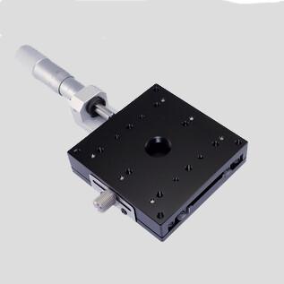 China DS11-80 X axis Crossed Roller Guide Linear Stages,Translation Stage 80x80mm for sale