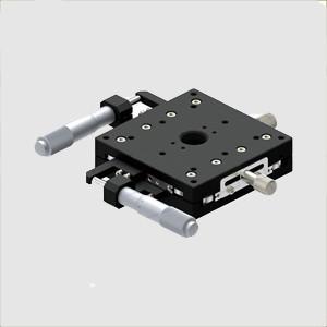 China DS21-80B Ultrathin XY Axis Crossed Roller Guide Linear Stages 80x80mm for sale