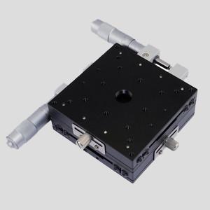 China DS21-100 XY axis Crossed Roller Guide Linear Stages ,Positioning Stage, Translation Stage,100x100mm for sale