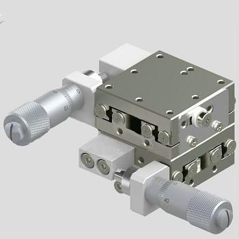 China DSB21-25 XY axis Stainless Steel Gothic Guide Linear Stages ,Positioning Stage, Translation Stage,25x25mm for sale
