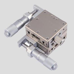 China DSB21-40 XY axis Stainless Steel Gothic Guide Linear Stages ,Positioning Stage, Translation Stage,40x40mm for sale