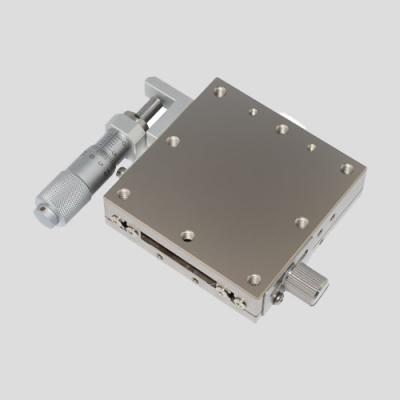 China DSB11-60 X axis Stainless Steel Gothic Guide Linear Stages ,Positioning Stage, Translation Stage,60x60mm for sale