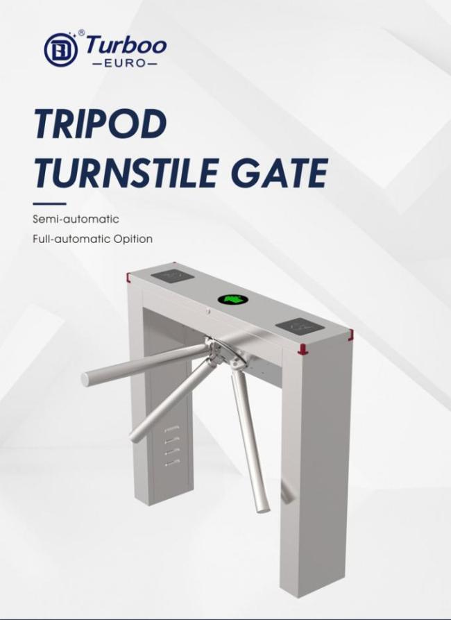 C.A. de aço inoxidável ótica 0 da aleta 100-240V da porta bidirecional do torniquete do tripé