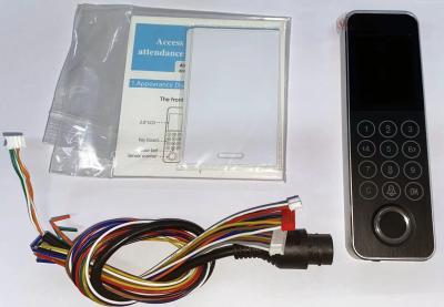 Cina Regolatore a 2 pollici Keypad di Access dell'impronta digitale di fronte del sistema biometrico impermeabile di riconoscimento in vendita