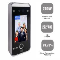 China Camera Fingerprint Face Recognition Biometric Machine Time Recording System for sale