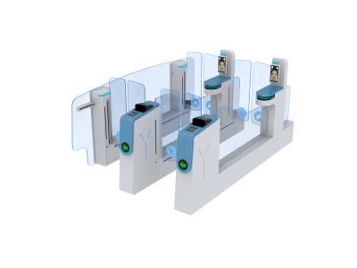 Cina 2mm Cold Plate Paint Speed ​​Gate Tornello girevole Controllo accessi sicurezza aeroportuale Tornello girevole in vendita
