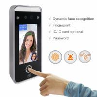 China Time Recording Face Biometric Attendance Machine Infrared Camera Live Face Detection for sale