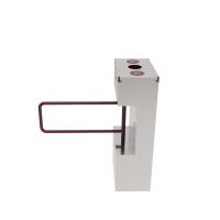 China Automatic Barcode Scanner Turnstile gate Swing Barrier SUS304 550mm for sale