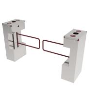 China Swing Flap Gate Barrier Acess Control System 24V Automatic Turnstiles for sale