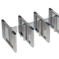 China Retractable Swing Access Control Turnstile gate DC24V Brushed motor for sale