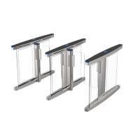 China Office Workplace Barcode Scanner Turnstile 900mm Width Half Height for sale