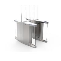 China CE Approved Automatic Swing Barrier Turnstile Gate SUS304 With Code Reader for sale