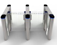 China Face Recognition Optical Access Control Turnstile 800mm Passage width for sale