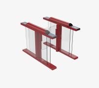 China Code Reader Speed Gate Turnstile 50hz SUS304 Flap Barrier Gate for sale