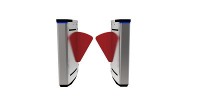 中国 ステンレス鋼304のSpeedlaneの折り返しの障壁の回転木戸のアクセス管理の障壁35W 販売のため