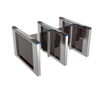China Security Systems Barcode Scanner Turnstile 240V AC Fast Passing for sale