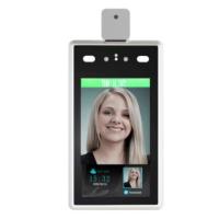 China Vertical 2MP Biometric Face Recognition Devices With Temperature for sale