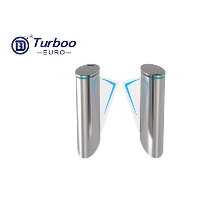 China Torniquete estável de corrida do controle de acesso nenhuma porta mecânica da barreira da aleta do impacto à venda