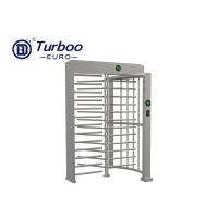 China Full Height Pedestrian Barrier Gate For Office Building Prison for sale