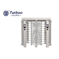 China Semi - Automatic Access Control Full Height Turnstile High Temperature Resistant Turboo for sale