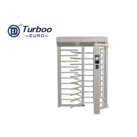 China Semi - Automatic Access Control Full Height Turnstile High Temperature Resistant Turboo for sale