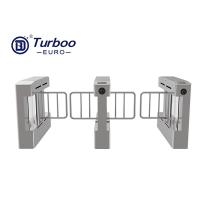 China Fully Automatic Access Control Turnstile With Voice And Strobe Light Alerts Turboo for sale