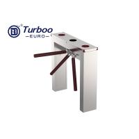 China Stainless Steel Automatic Tripod Turnstile Access Control Turnstile Waist Height for sale