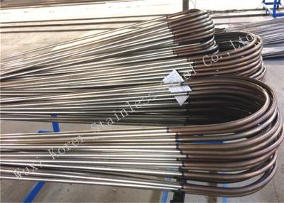 China ASTM DIN EN Stainless Steel U Tubes OD 15.88mm - 25.4mm 3/8 1/2 Inch Stainless Steel Tubes for sale