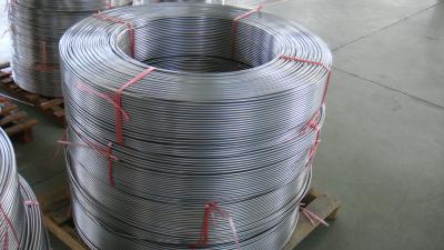 China Stainless Steel Coil Tubing DIN 17458 EN10216-5 TC1 1.4301 / 1.4307 / 1.4401 / 1.4404 for sale