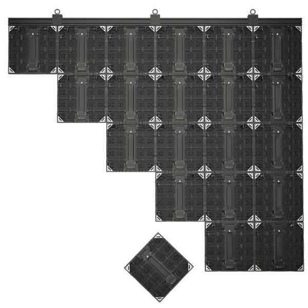 Quality P3.9 Indoor Rental LED Screen 800 Nits / 500 Nits LED Rental Display Built In Flash Memory for sale
