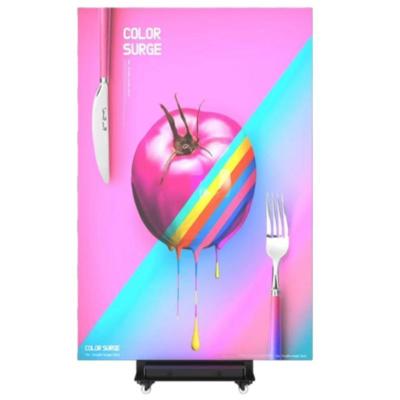 China Triple Foldable LED Poster with GOB Support and Modular Splicing for All In One LED Screen for sale