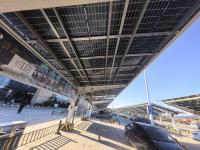 Quality Hot Dip Galvanized Solar PV Carports Q235B 2.5M 3.5M Solar Panel Rails And for sale