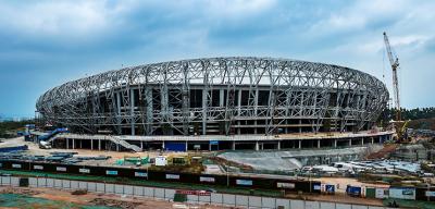China 50M - 150M Heavy Steel Structures 5000 - 49000 People Premium Prefabricated Homes for sale