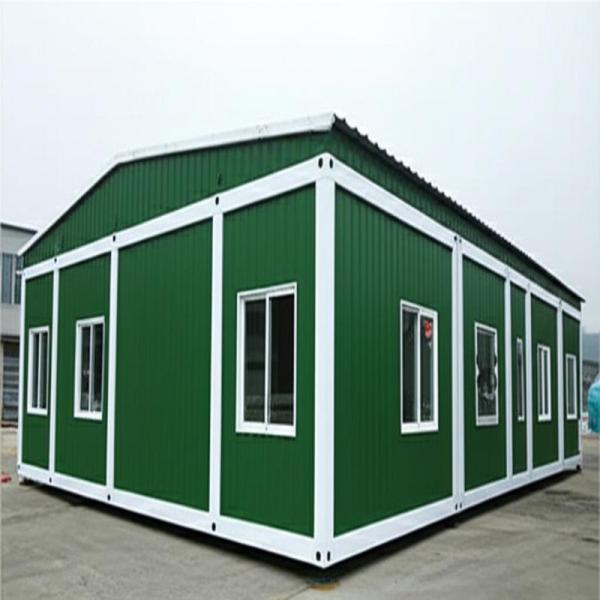 Quality Green Prefab Steel Structure Wind Resistant Modular Steel Frame Degree 8 for sale