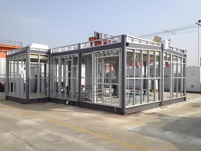 China Q355B Building Steel Structure 30 - 150 Meters  Architecture Steel Structure for sale