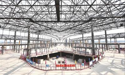 China Design 55 Years Building Steel Structure Spacious Prefabricated Industrial Buildings for sale