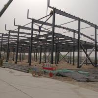 Quality Logistics Customized Steel Structure Warehouse 50m 60m Prefabricated Warehouse for sale