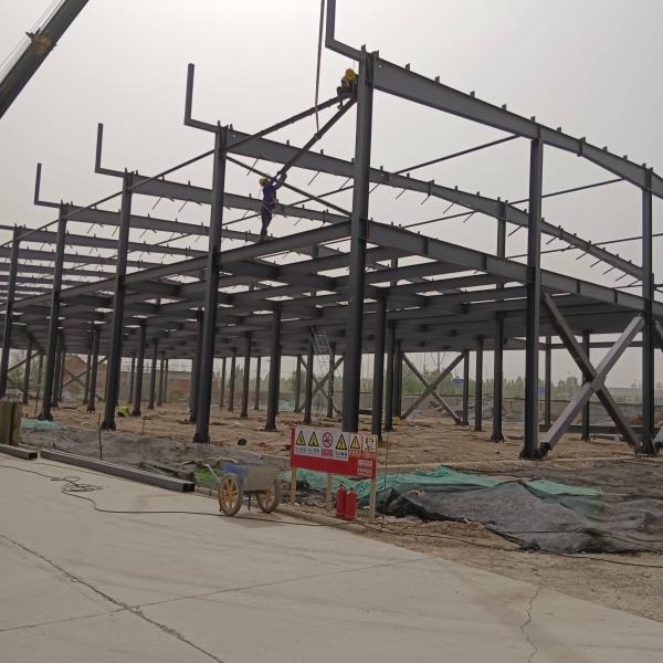 Quality Logistics Customized Steel Structure Warehouse  50m 60m Prefabricated Warehouse Buildings for sale