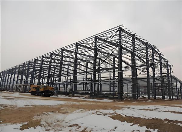 Quality EN1900 Steel Structure Warehouse Gr50 Zinc Coated  Prefabricated Warehouse For Sale for sale