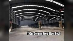 Q355B Steel High Speed Rail Roof 150m Span