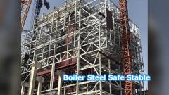 Boiler Steel Structure Safe Stable Heat Resistant
