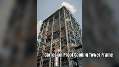 Industrial Cooling Tower Steel Frame Corrosion Resistant