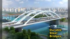 Q355B Steel Bridge Girder Long Span
