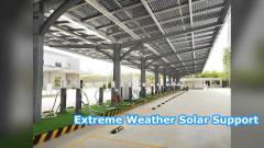 Weathering Steel Solar PV Support Wind Seismic