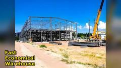Fast Warehouse Steel Structure  Economical Storage