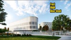 Municipal Station Buildings, Stadiums, Schools, Hospital Building Steel Structure