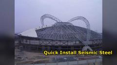 Prefab Steel Building Quick Install Seismic Green