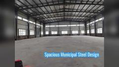 Q355B Steel Structure Municipal Spacious Design