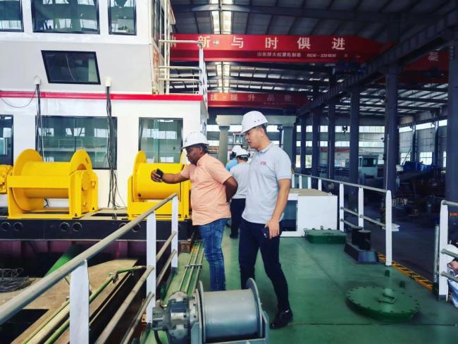 Customized Weichai Diesel Engine Cutter Suction Sand Dredger Used in River