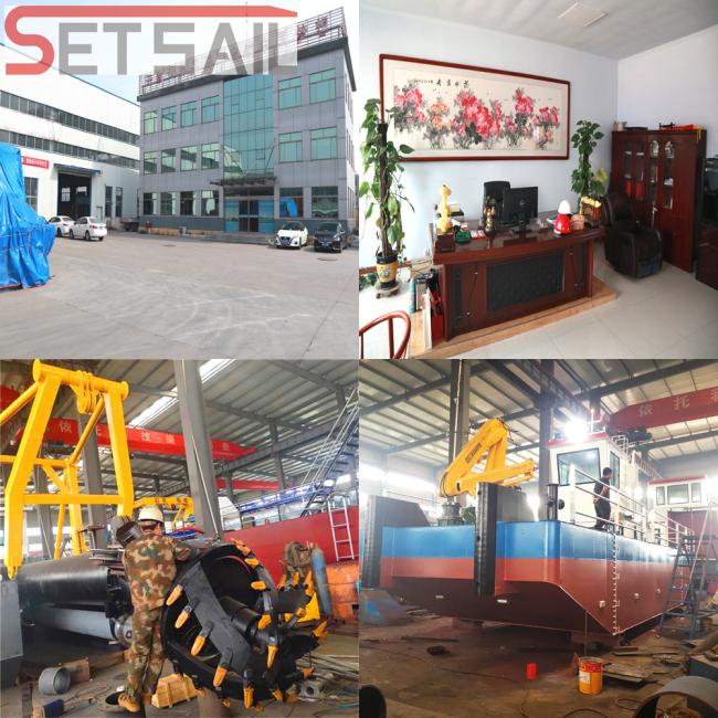 Hydarulic Winch Cutter Suction Pump Dredging Equipment for River